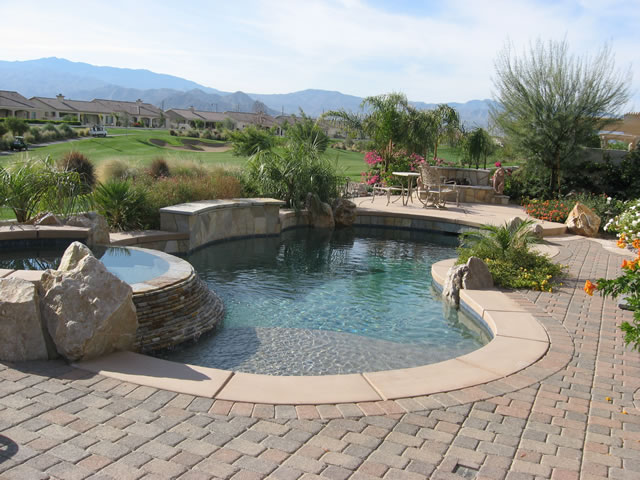 Palm Desert Pools :: Stonecreek Pools and Spas :: Pool Photos